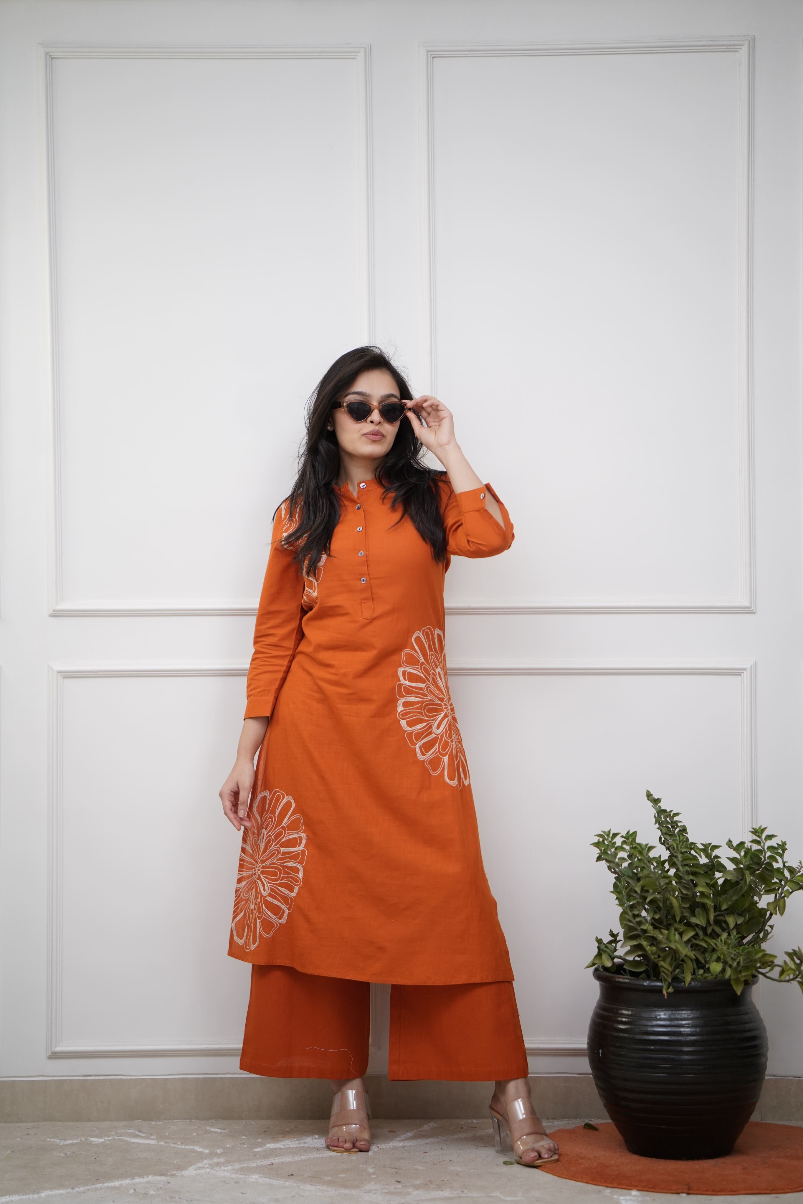 Kurta Plazo Set – Taana Baana
